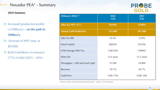 AGM Presentation Probe June 11 Final.pdf | Commodities | Economy