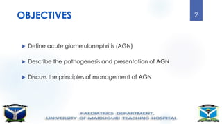 Comprehensive Lecture on Acute Glomerulonephritis in Children ...