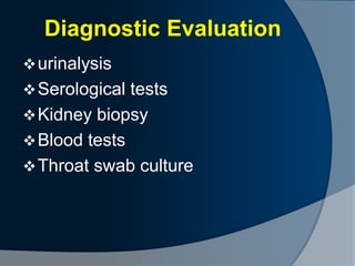 acute glomerulo nephritis | PPTX