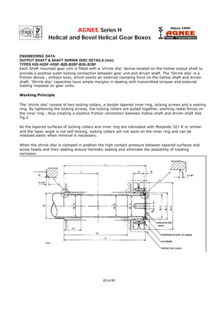 Agnee h series helical gearbox-bevel helical gear box | PDF