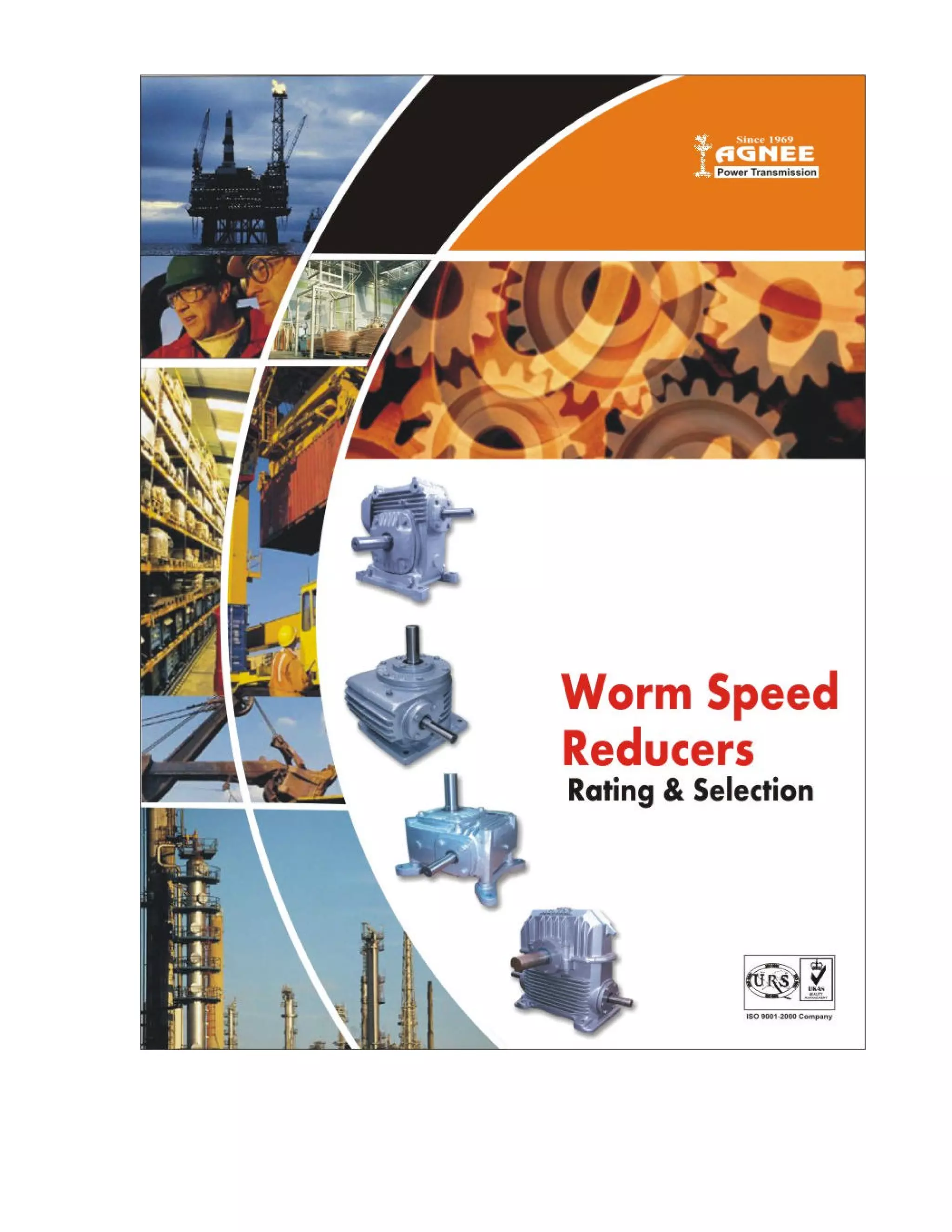 Agnee worm speed reducer complete literature | PDF