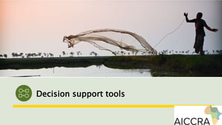Decision Support Tools: Application in policy, planning and ...