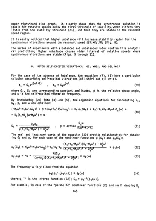 Agnes muszynska rotor and bearing stability problems | PDF