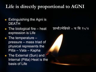 Chikitsa Interpretation of Agni | PDF