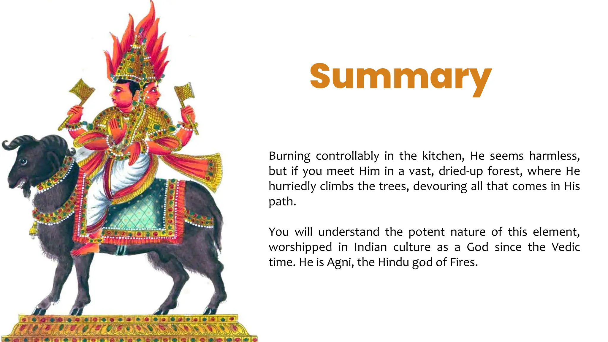 Protector & Destroyer: Agni Dev (The Hindu God of Fire) | PPTX