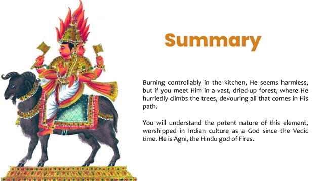 Protector & Destroyer: Agni Dev (The Hindu God of Fire) | PPT