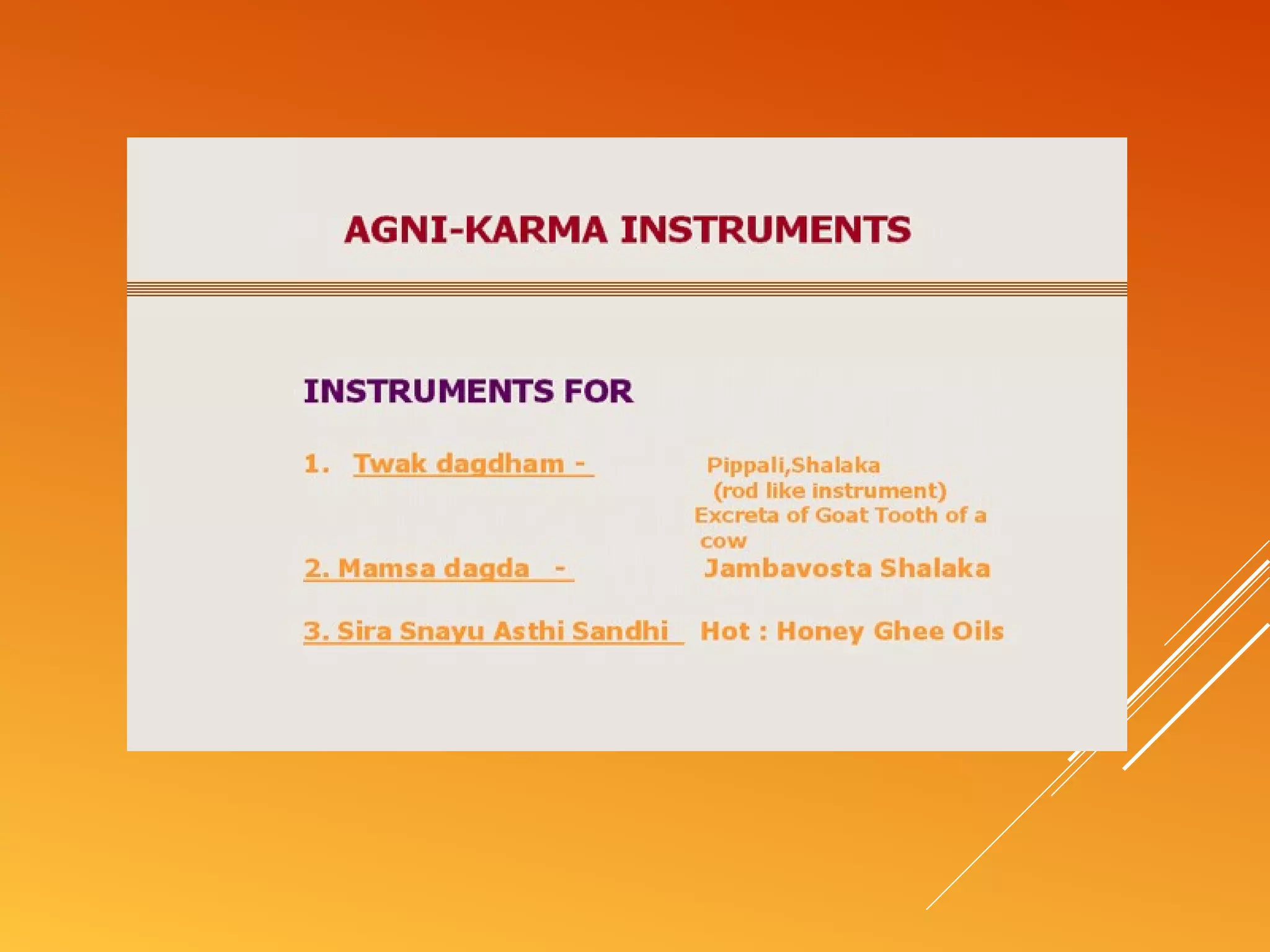 Agnikarma (An Ancient Ayurvedic Therapy) - Benefits, Indications and ...