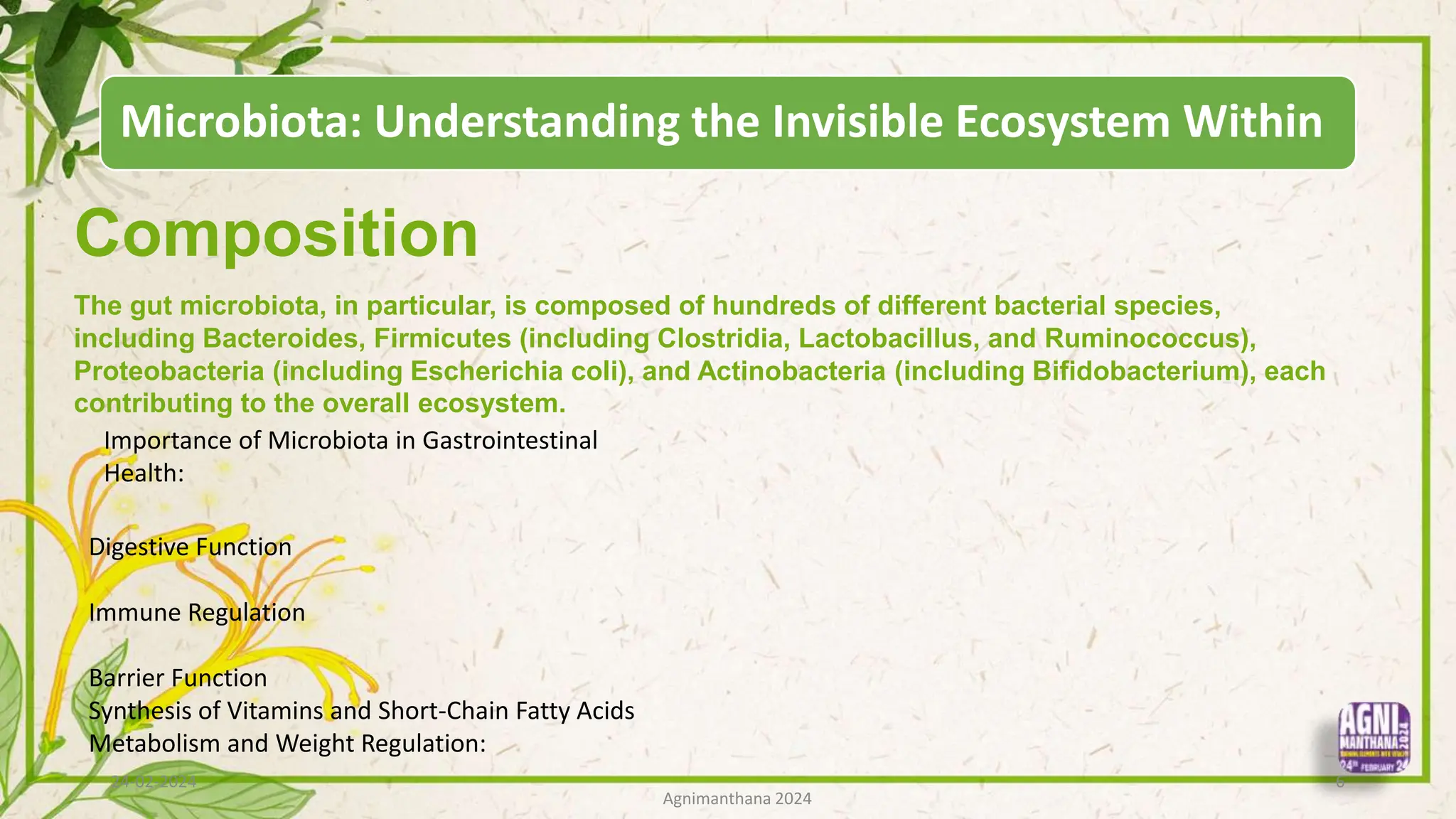 Exploring the Interplay of Gut-Brain Axis, Microbiota, and Agni in ...