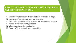 OVERVIEW OF DRUG REGULATORY AGENCIES IN INDIA, USA, EUROPE AND JAPAN | PPTX