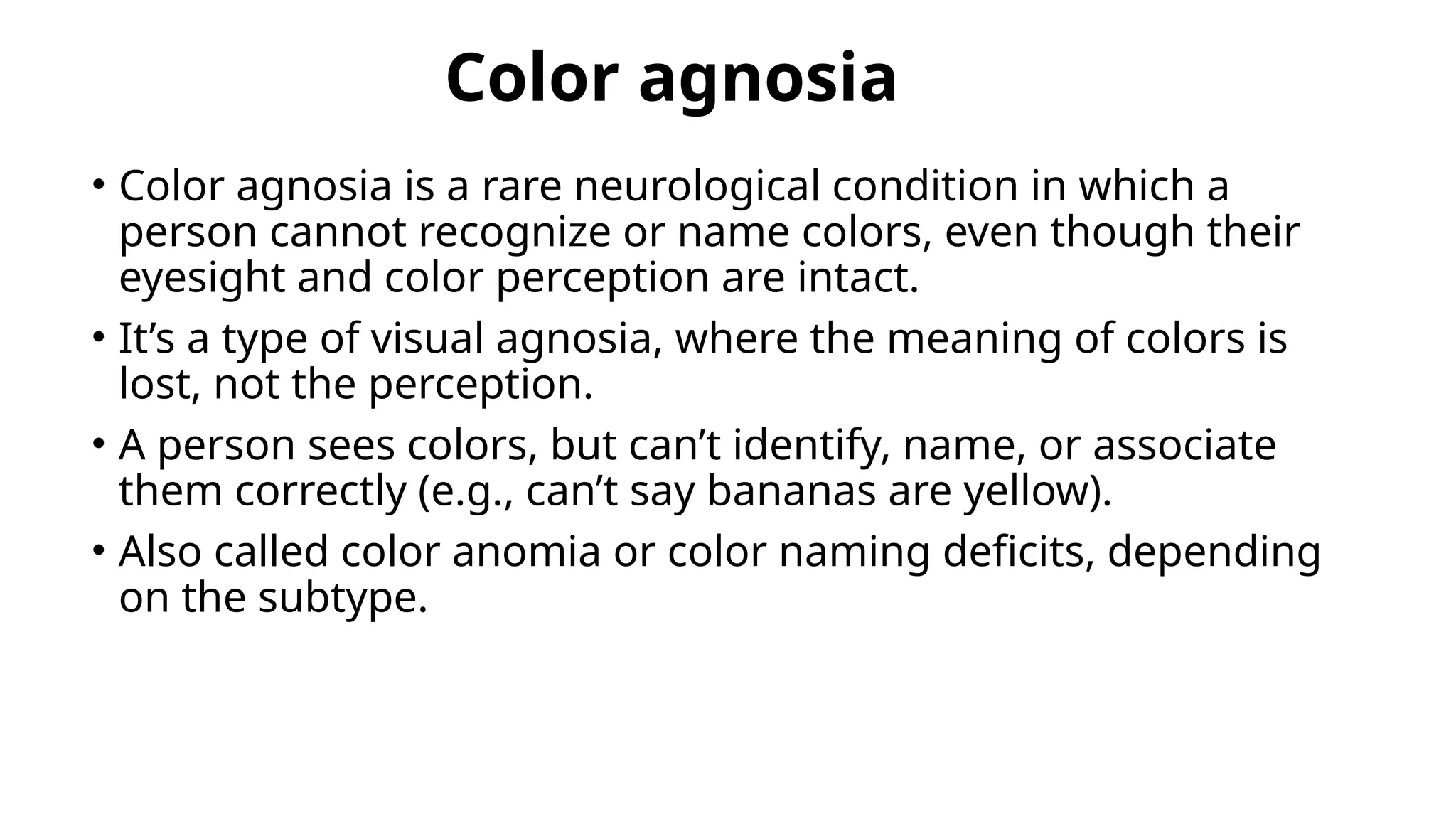 Agnosia & its types. Visual, Auditory,Tactile.pptx
