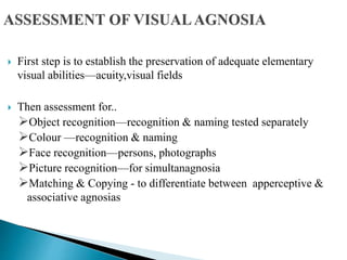 Agnosia Pptx