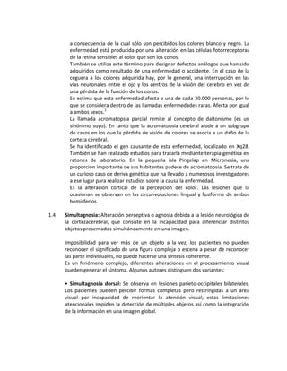 Agnosia trabajo | DOCX