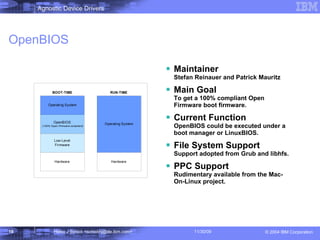 Agnostic Device Drivers | PPT