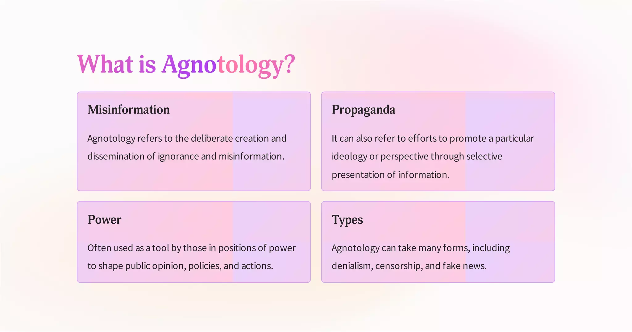 Agnotology | PDF