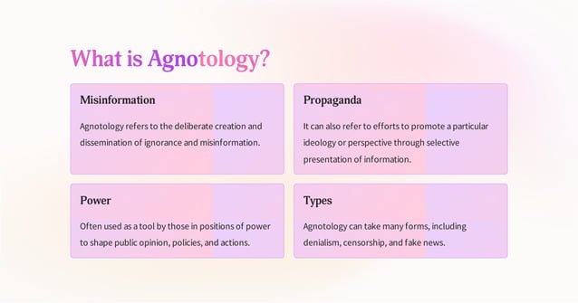 Agnotology | PDF