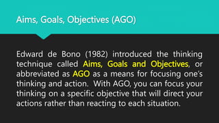 AGO (Aims, Goals, Objectives) Presentation.pptx