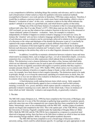 A Good Question Expressing Evaluation In Academic Speech | PDF ...