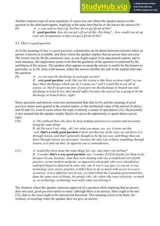 A Good Question Expressing Evaluation In Academic Speech | PDF