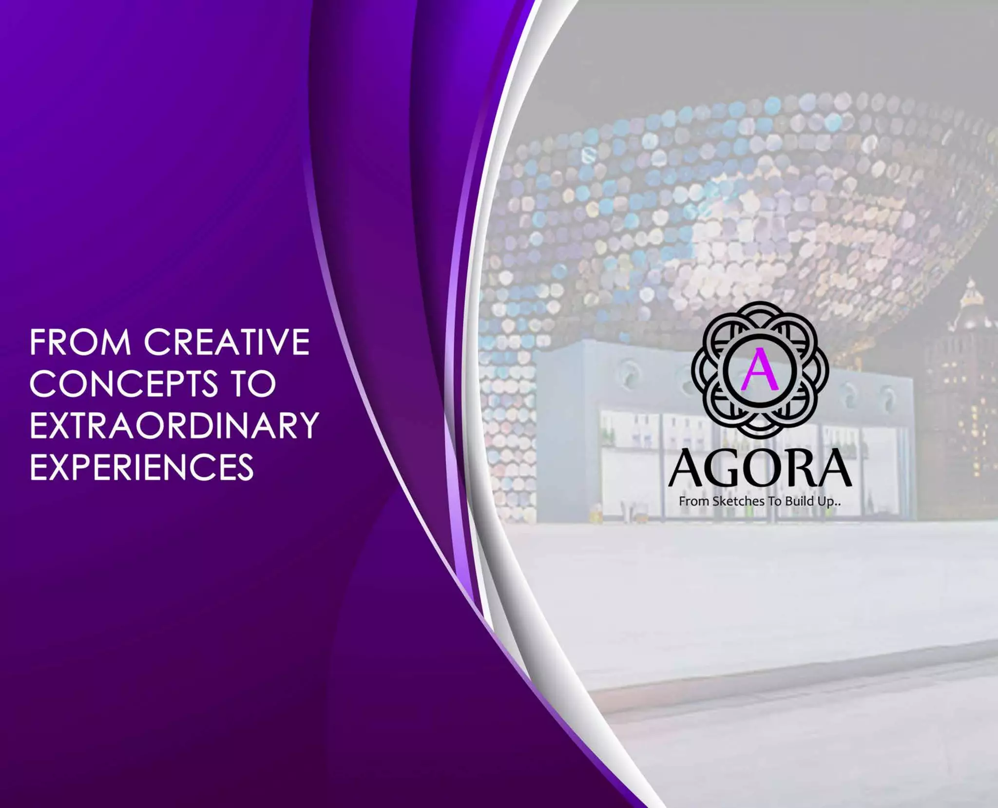 Agora event management credentials | PPT