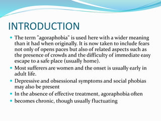 Agoraphobia | PPTX