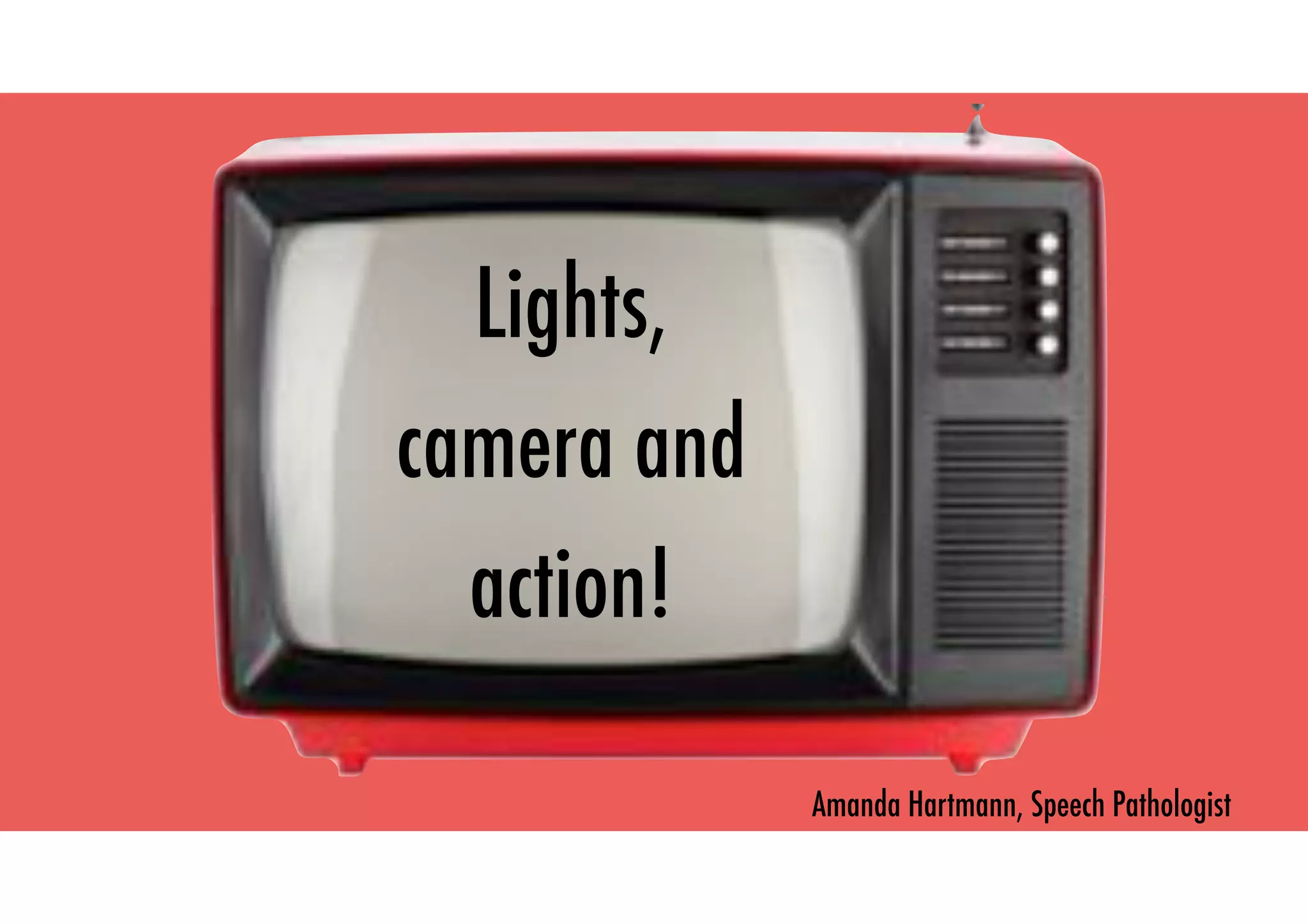 Lights, camera, action! - Video Modelling | PDF