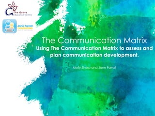 The Communication Matrix: Using The Communication Matrix to assess and ...