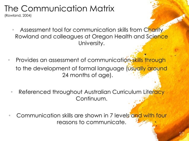 The Communication Matrix: Using The Communication Matrix to assess and ...