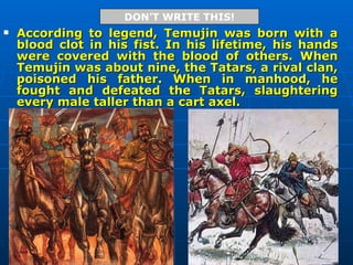 Mongols | PPT