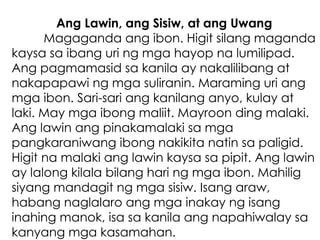 agosto 28.pptx Antas ng Pang-uri Filipino | PPTX