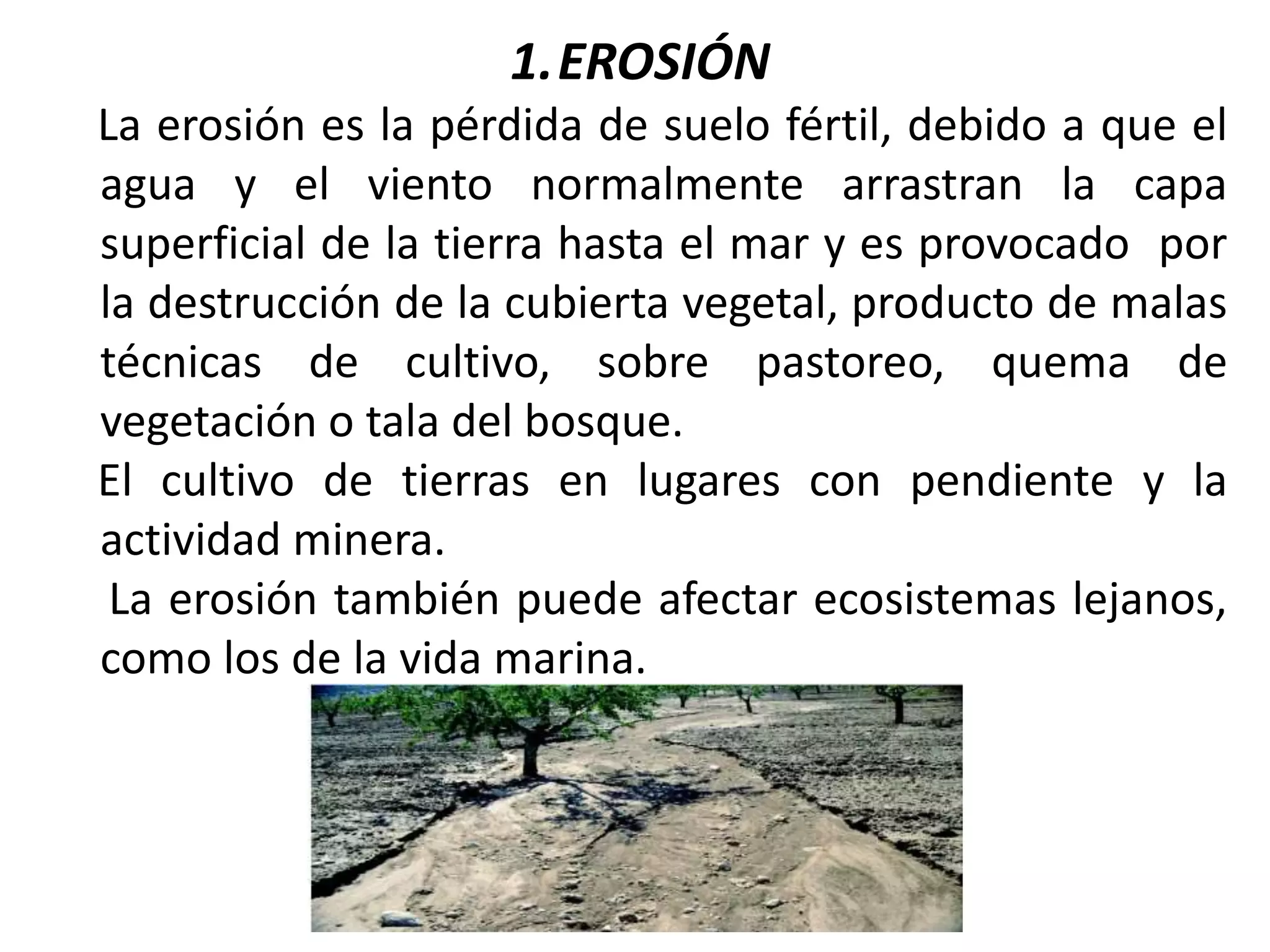 Agotamiento De Los Suelos Y Recursos Ppt