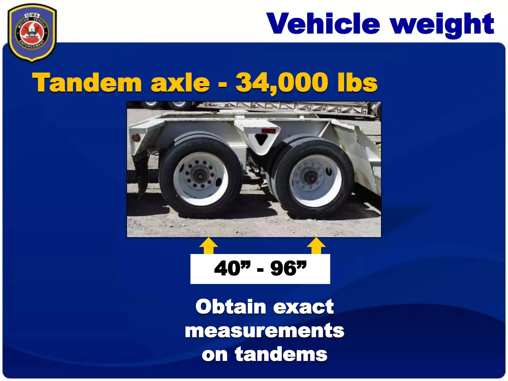 Legal weights and tonnage | PPTX