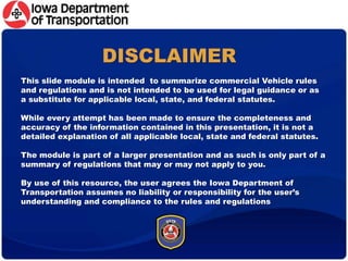 Cargo Securement Rules | PPTX