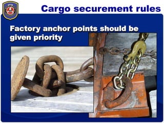 Cargo Securement Rules | PPTX
