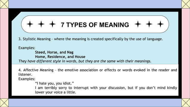 COMPONENTS OF LANGUAGE.pptx | Geology | Science