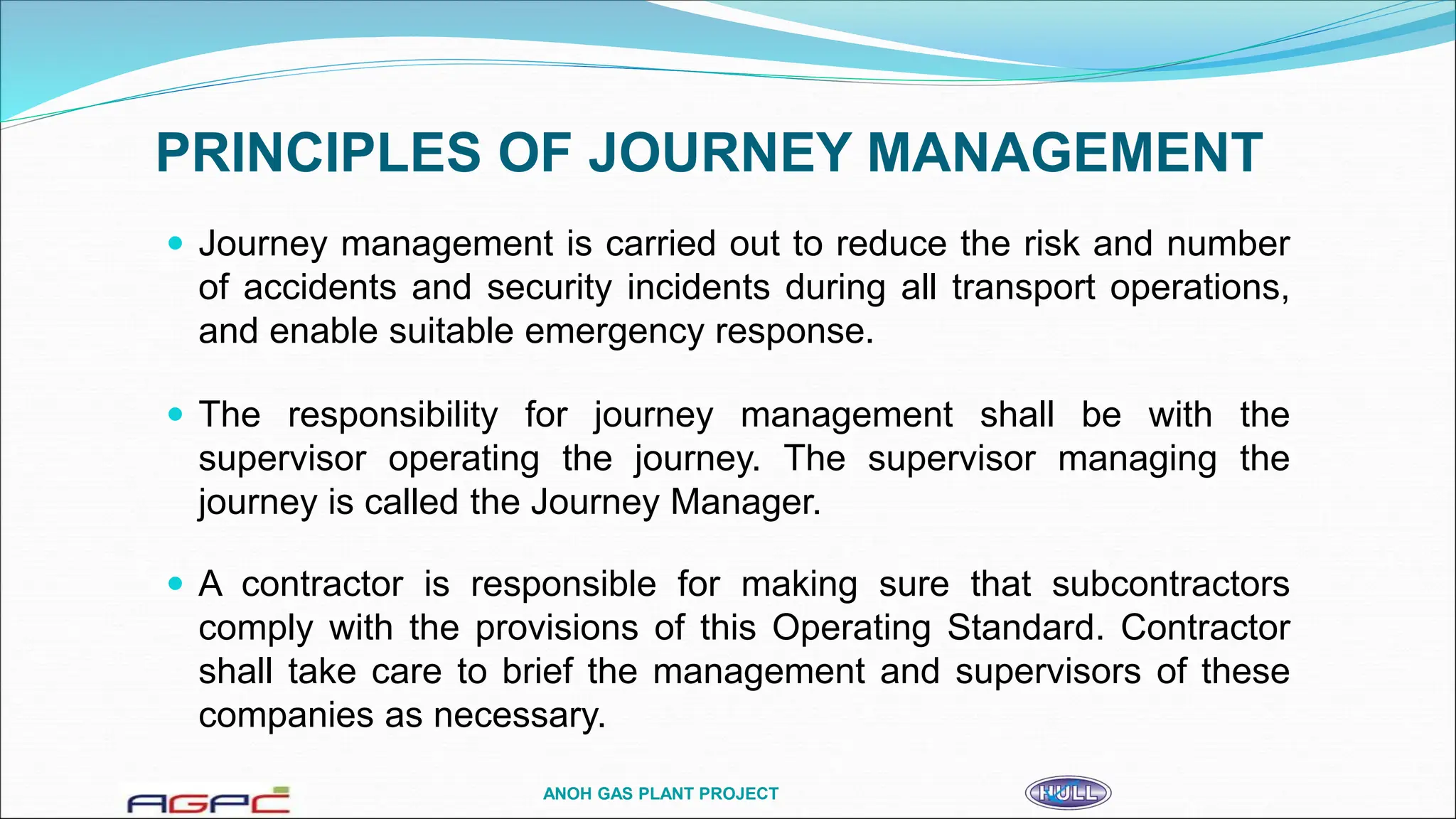 EFFECTIVE JOURNEY MANAGEMENT FOR EFFECTIVE JOURNEY MANAGEMENT | PPT