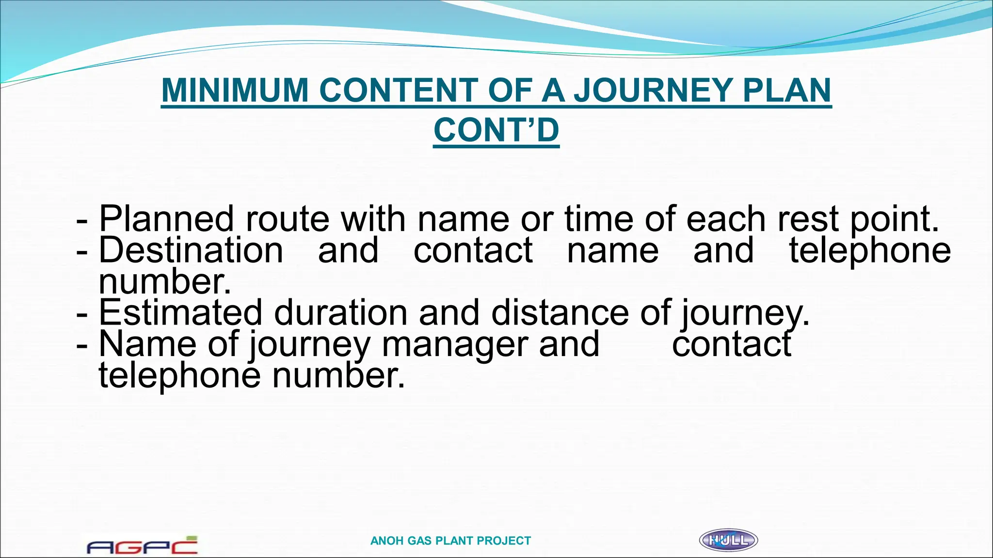 EFFECTIVE JOURNEY MANAGEMENT FOR EFFECTIVE JOURNEY MANAGEMENT | PPT