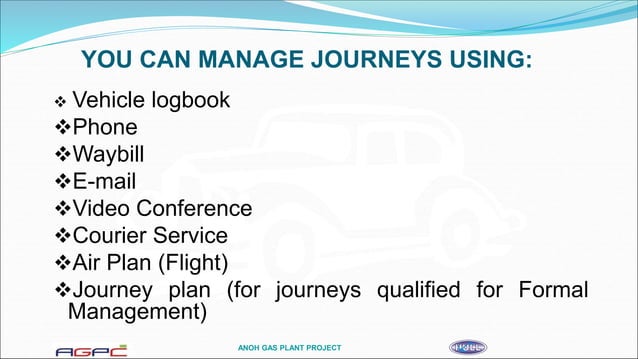 EFFECTIVE JOURNEY MANAGEMENT FOR EFFECTIVE JOURNEY MANAGEMENT | PPT