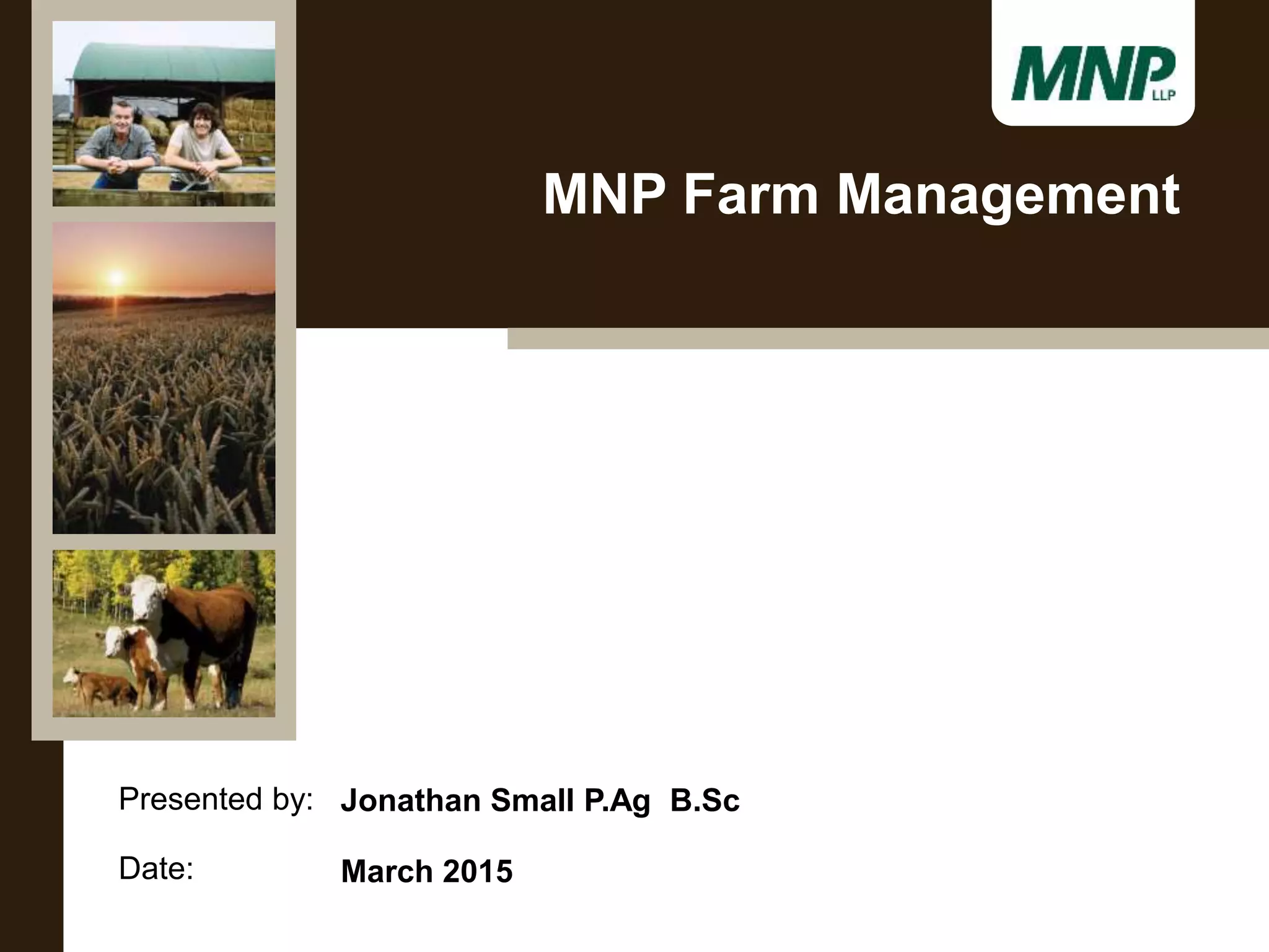 MNP Farm Management | PPTX