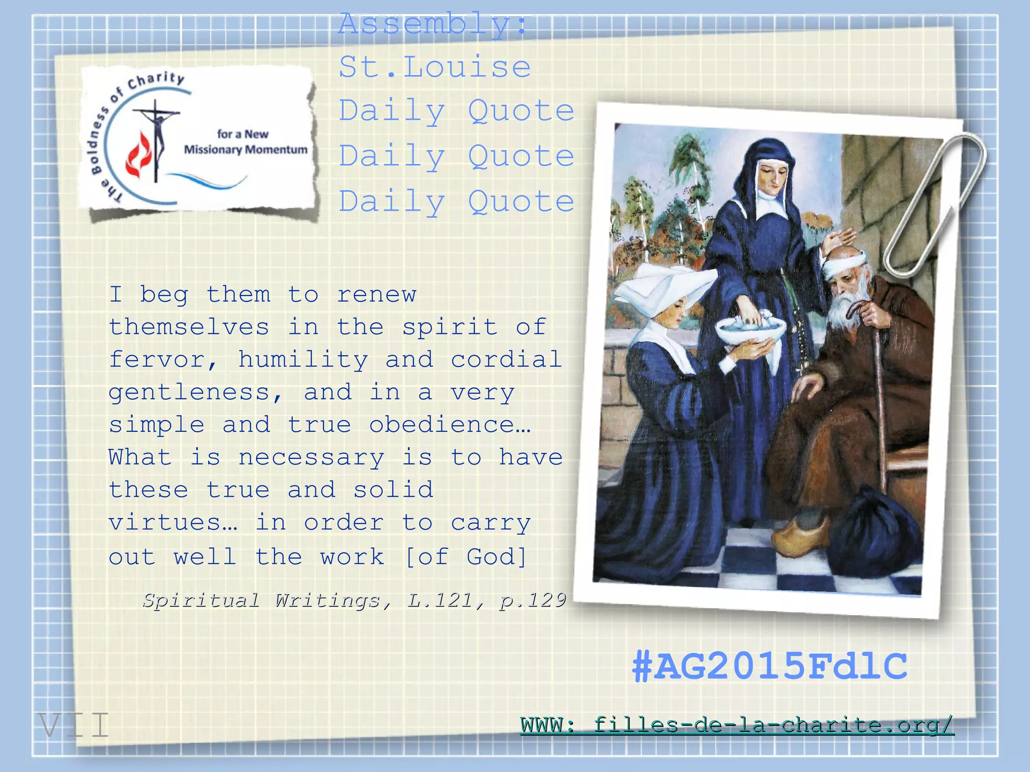 Daily Quotes of Saint Louise Marillac [English] | PDF
