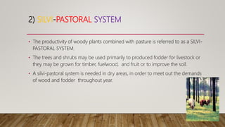 CLASSIFICATION OF ALTERNATE LAND USE SYSTEM | PPTX