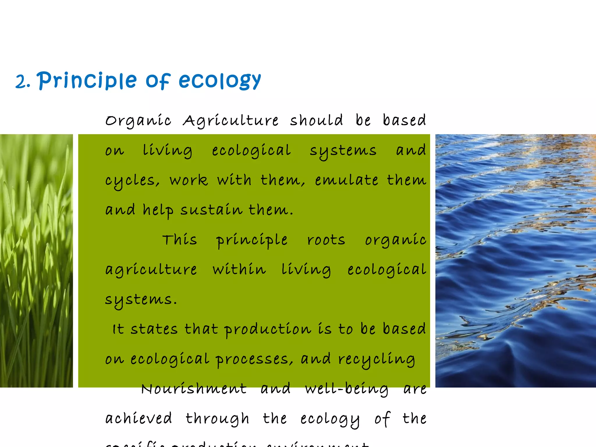 Organic Farming and its Principles | PPT
