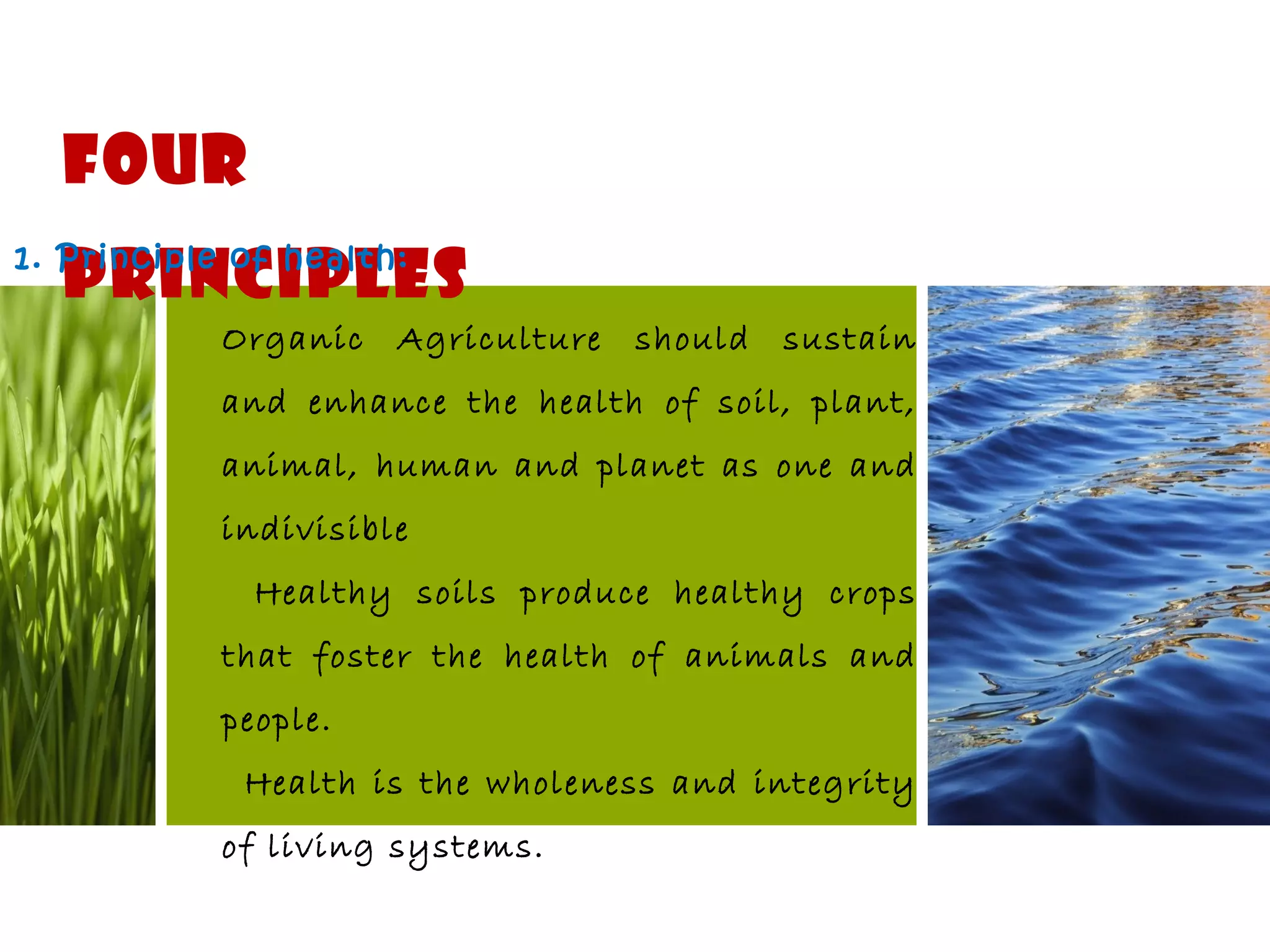 Organic Farming and its Principles | PPT