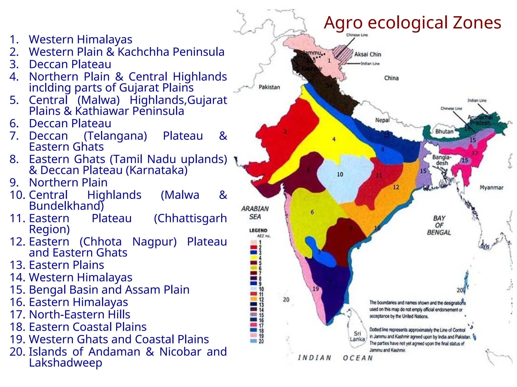AGR 101 - Agroclimatic zones of India - PPT 1 - Agri Junction.ppt