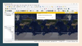 QGIS plugin - Map swipe tool, Attribute based clustering and open layers | PPTX