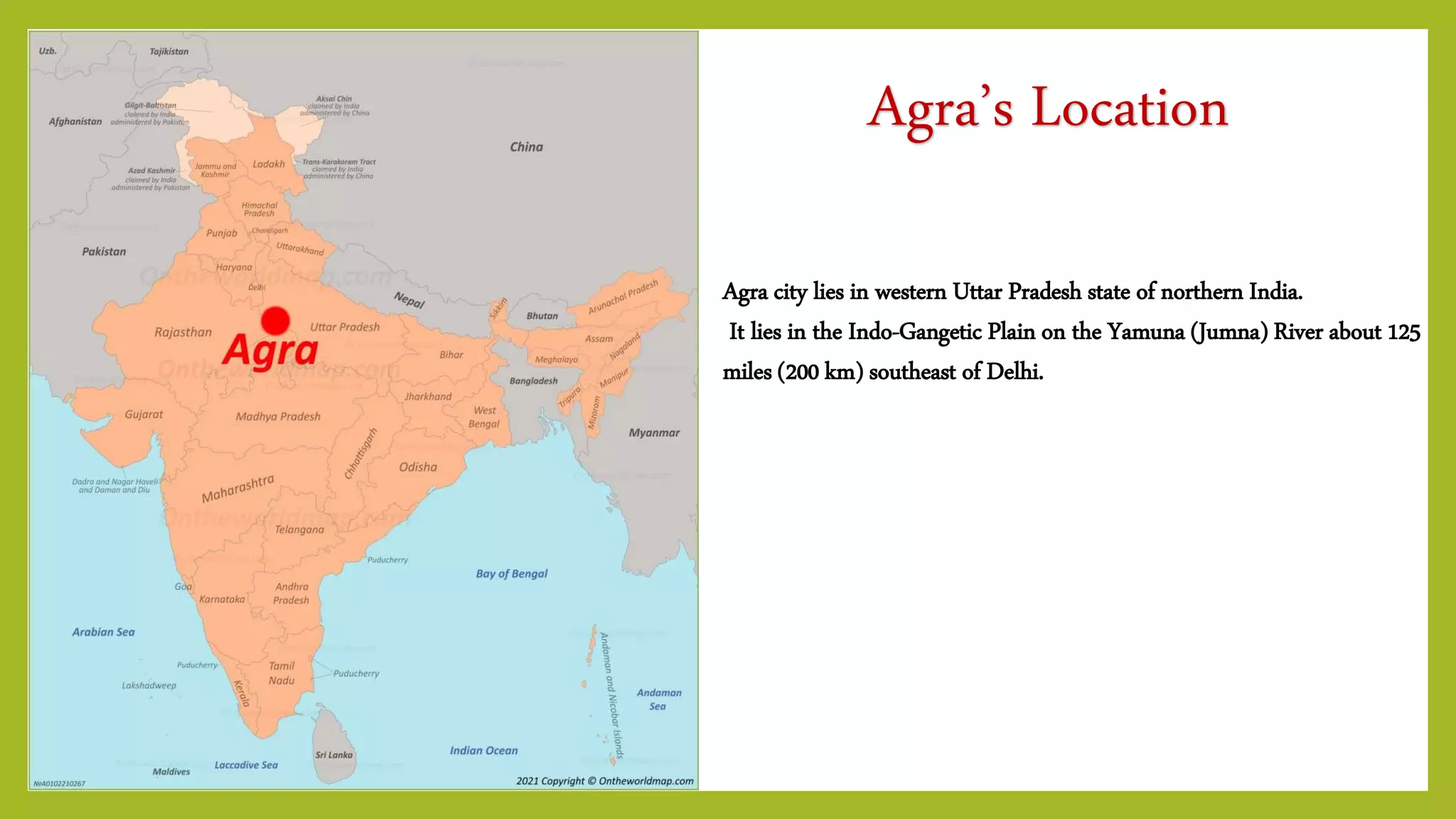 Agra Tourism | PPTX