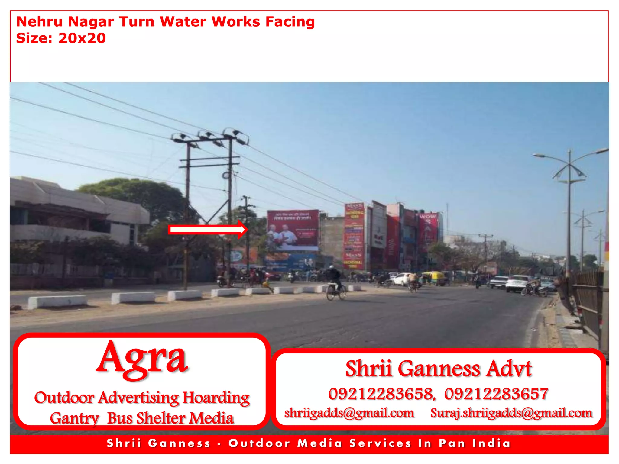 Agra Outdoor Advertising Advertisement Branding Outdoor Advertising ...