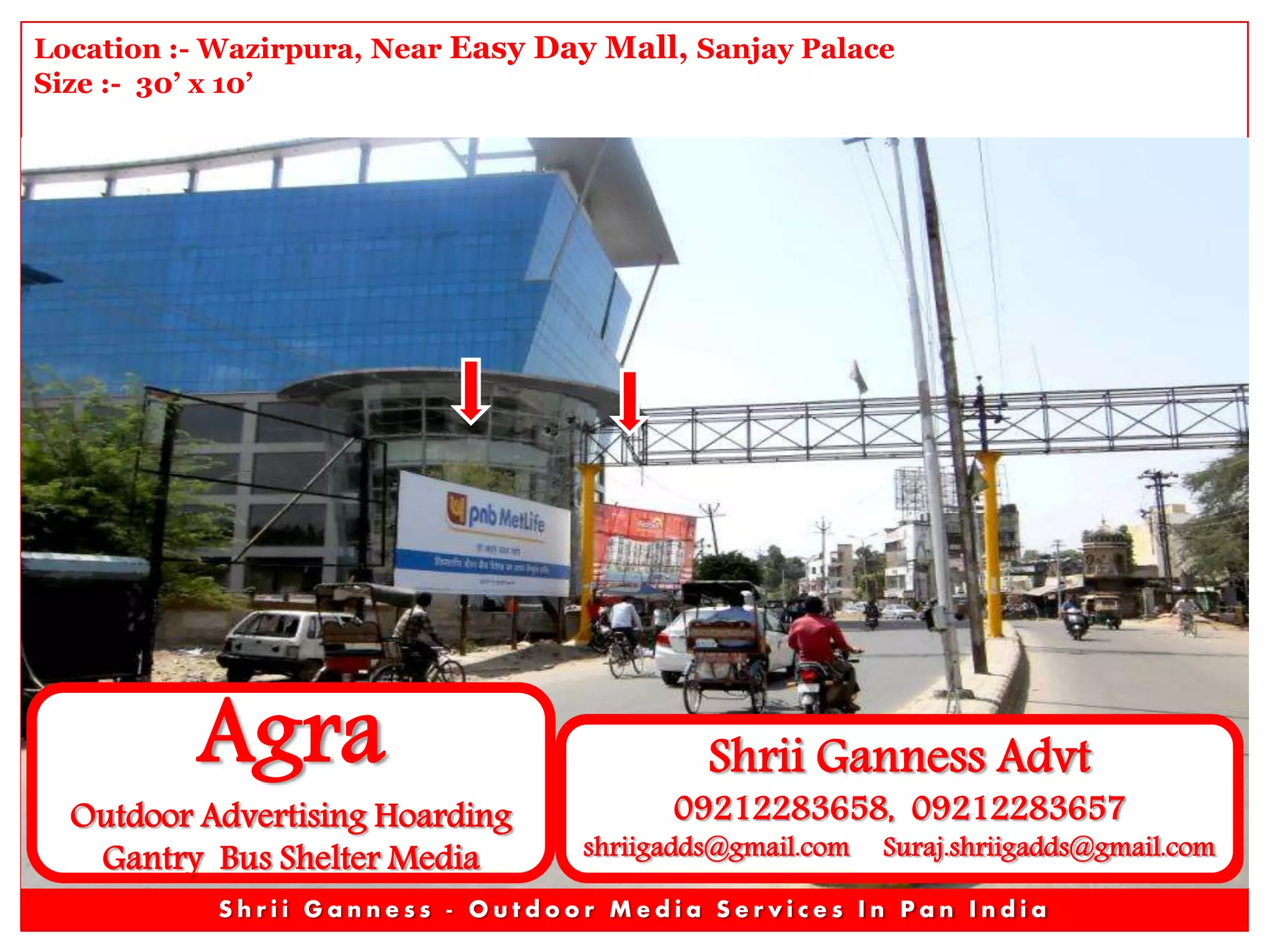 Agra Outdoor Advertising Advertisement Branding Outdoor Advertising ...