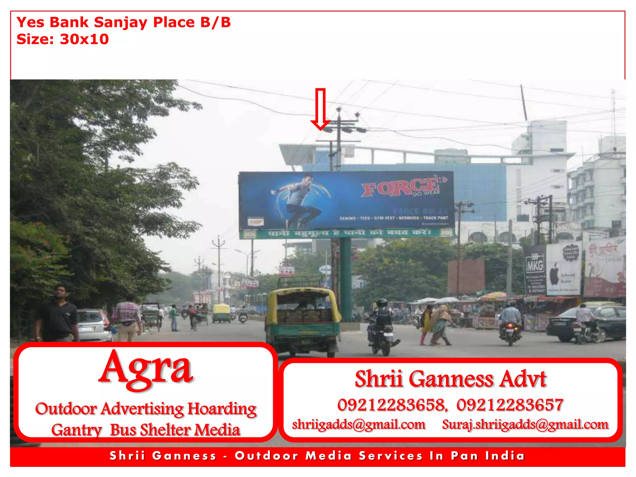 Agra Outdoor Advertising Advertisement Branding Outdoor Advertising ...