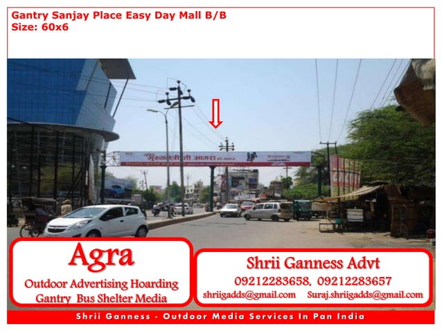 Agra Outdoor Advertising Advertisement Branding Outdoor Advertising ...