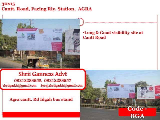 Agra Outdoor Advertising Advertisement Branding Outdoor Advertising ...
